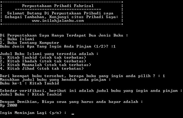 Program perpustakaan dengan Pascal pada borland delphi 7 » Inilah Jalan Ku